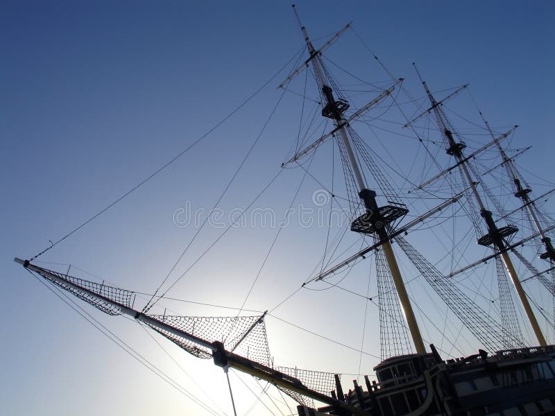 Red sunset stock photo. Image of evening, cruise, reflection - 1532286