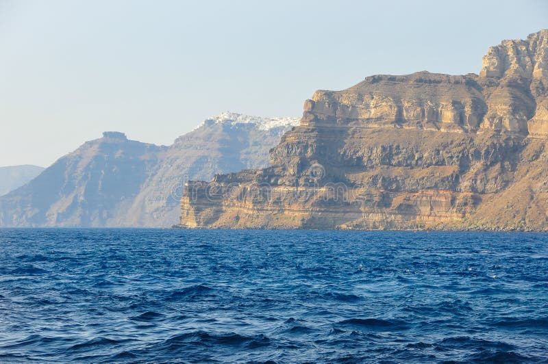 Brigantine in the Mediterranean Sea Stock Image - Image of people, ship ...