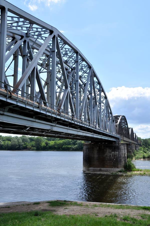Brige stock photo. Image of river, transportation, poland - 10290230