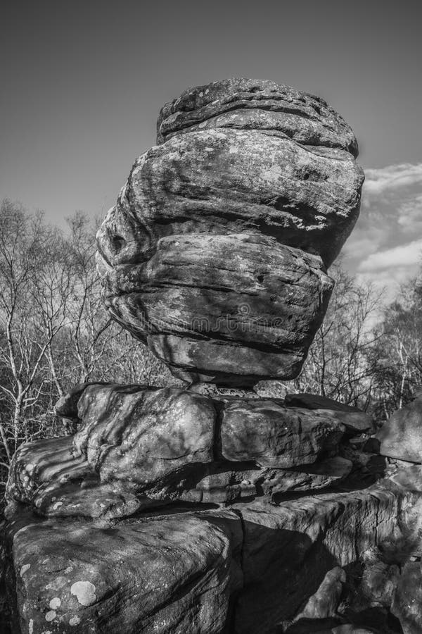 Brigham Rock in North Yorkshire Stock Image - Image of england, north ...