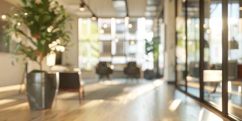 The Bright Abode, an Expansive Office Space Illuminated by Sunlight and ...