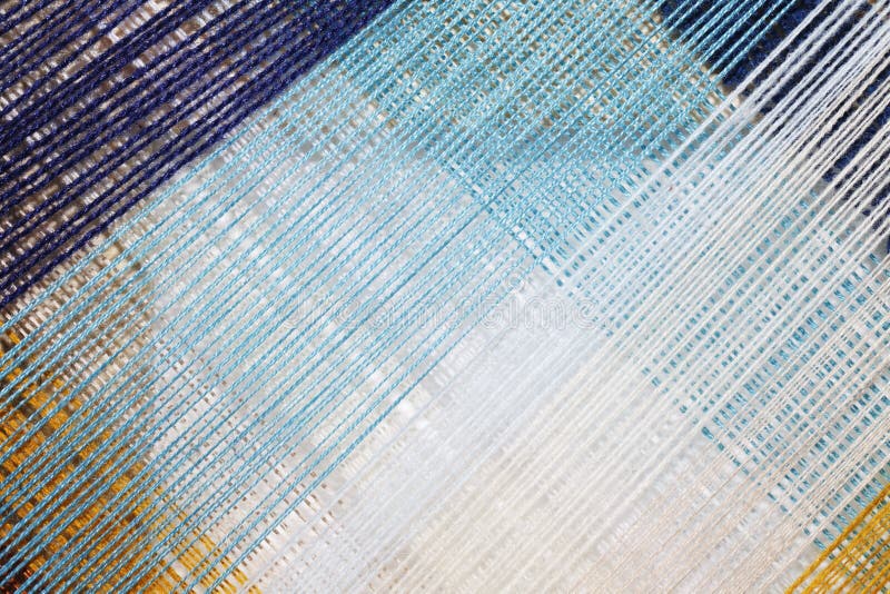 Bright Abstract Background of Colored Thread Stock Photo - Image of ...