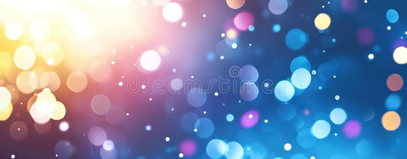 Bright Abstract Background with Colorful Bokeh Lights and Gradients ...