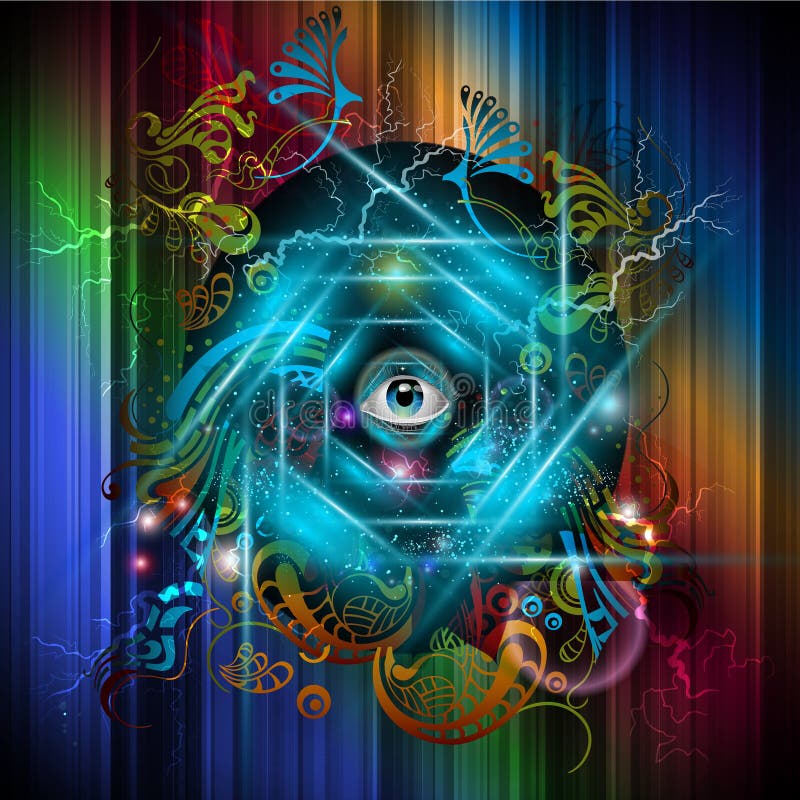 Bright abstract background stock illustration. Illustration of light ...