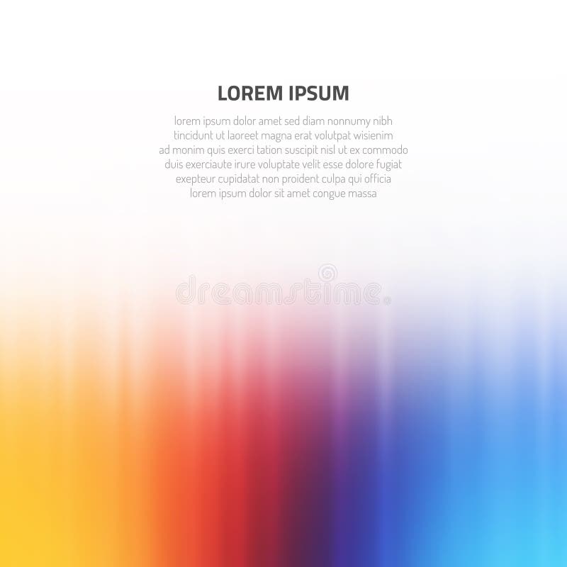 Bright Abstract Background with Smooth Color Transitions. Stock Vector ...