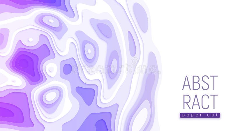 Bright Abstract Background in Violet and Blue Tones. Stock Vector ...