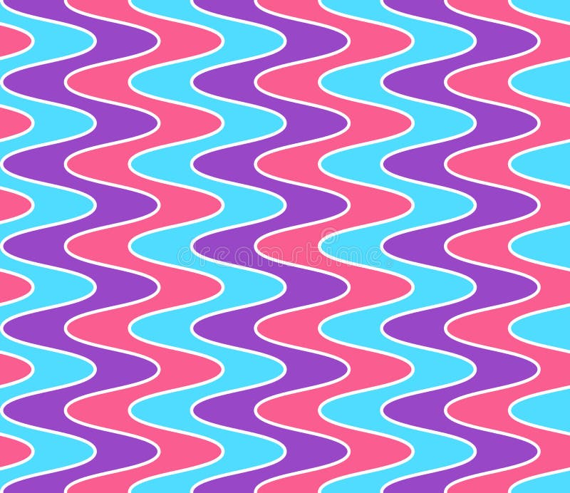 Bright Abstract Colorful Vertical Waves Pattern Stock Vector ...