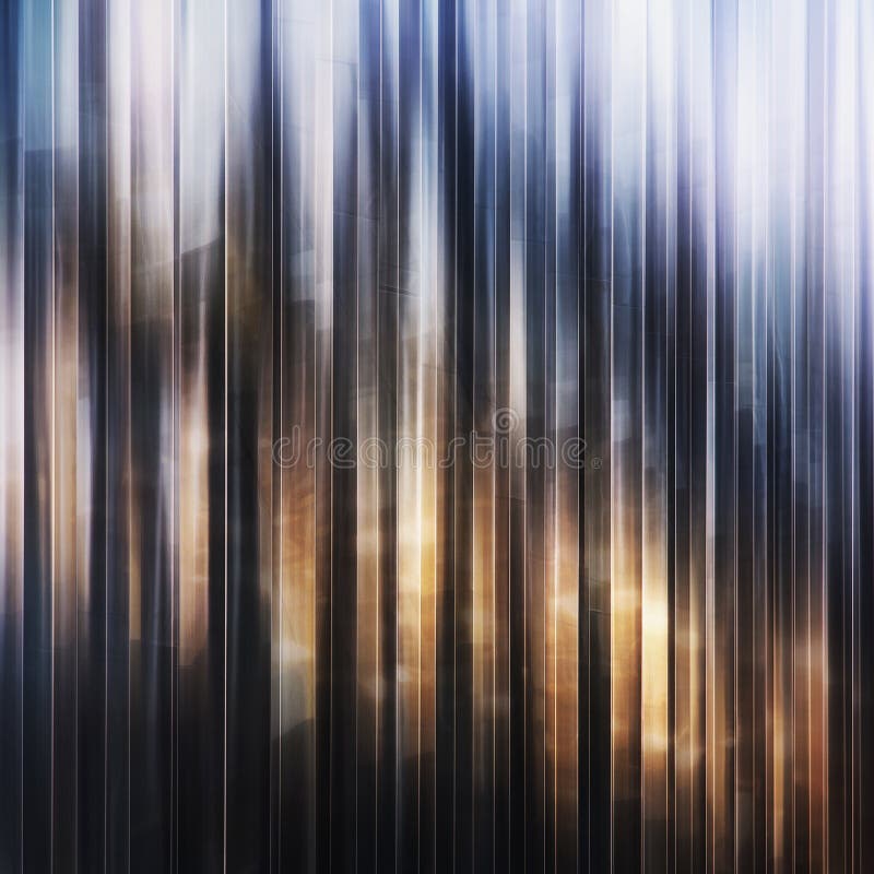 Bright Abstract Composition of Vertical Lines Stock Illustration ...