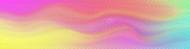 Bright Abstract Flowing Halftone Pattern. Modern Background with RGB ...