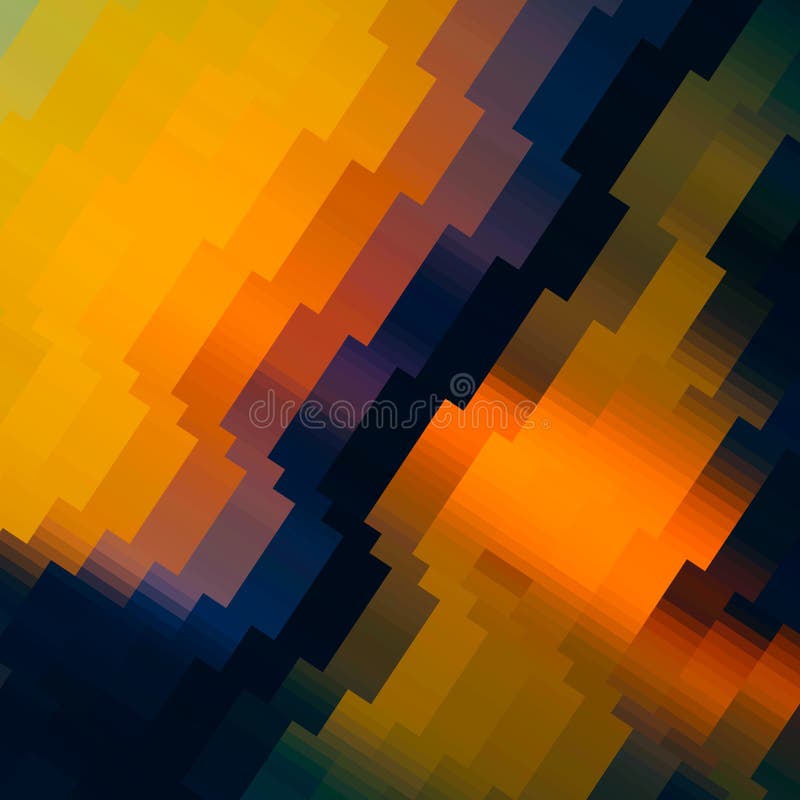 Bright Abstract Geometric Background. Movement Forms Diagonally Stock ...