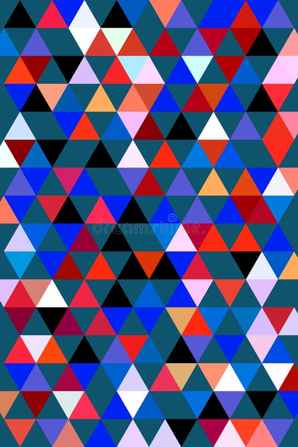 Bright Abstract Geometric Background Stock Vector - Illustration of ...