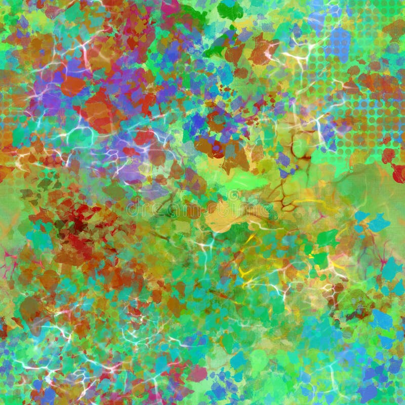 Bright Abstract Grunge Texture Blurred Grainy Painted Seamless Pattern ...