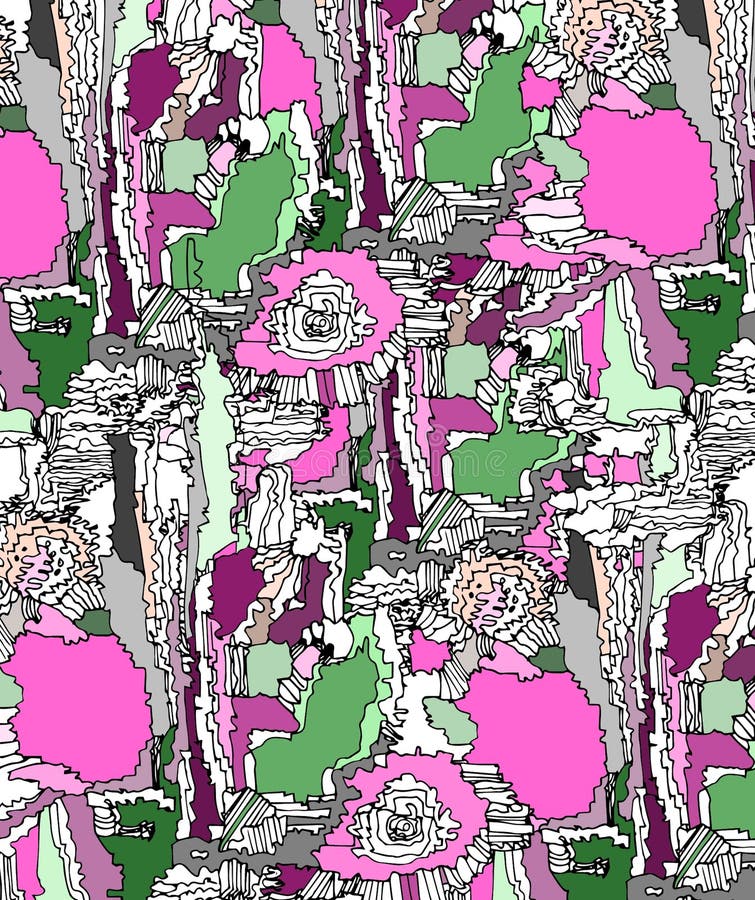 Bright Abstract Illustration Summer Stock Vector - Illustration of blue ...