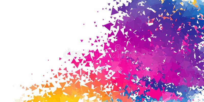 Bright Abstract Image in a Modern Style. Stock Vector - Illustration of ...