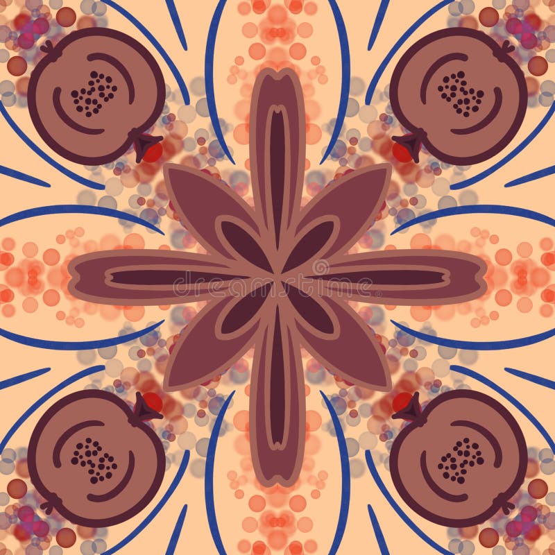 Bright Abstract Multicolor Bitmap Image. Picture for Creative Wallpaper ...