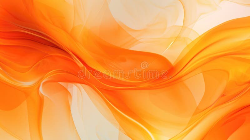 Bright Abstract Orange Background, Abstract Illustration Stock ...