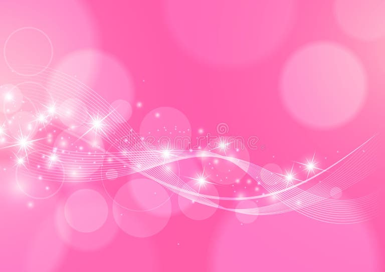 Bright Abstract Pink Background Stock Vector - Illustration of shimmer ...