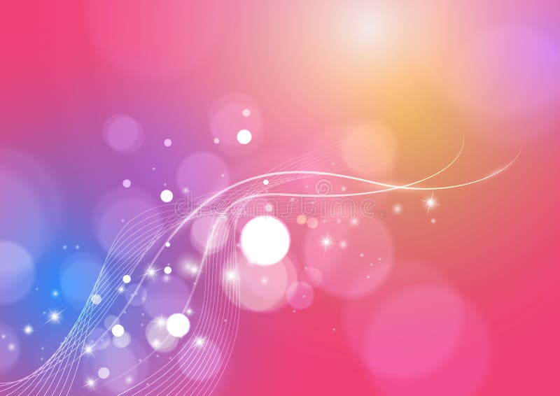 Bright Abstract Pink Background Stock Vector - Illustration of ...