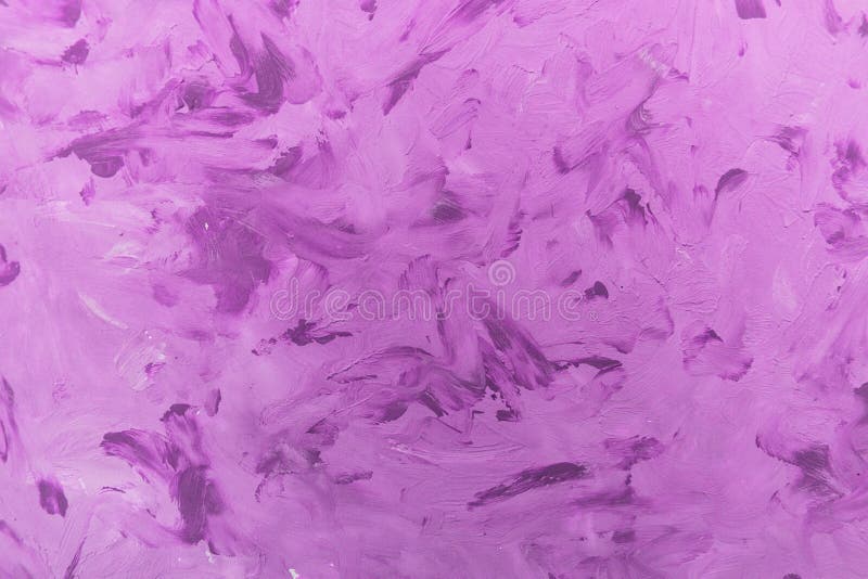 Bright Abstract Texture of Paint on Canvas, Lilac Color and Its Shades ...