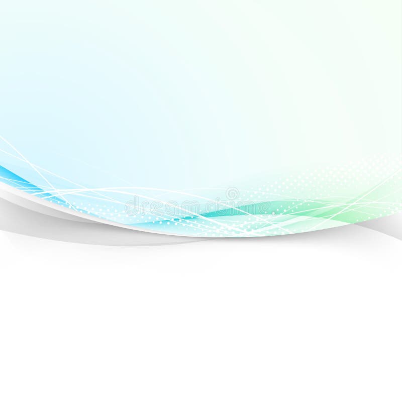 Bright Abstract Transparent Layout Background. Blue and Green Do Stock ...