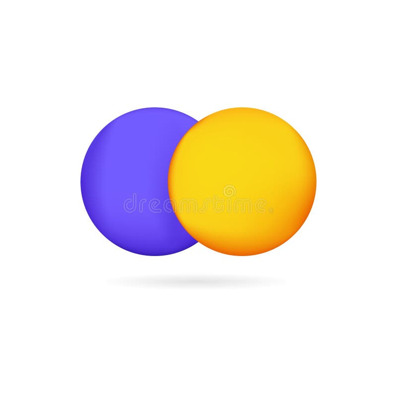Abstract Venn Diagram for Data and Analysis. Stock Illustration ...
