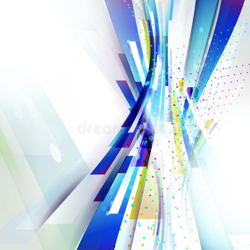 Bright Abstract Vertical Wave Geometric Background for Technology ...