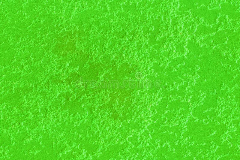 Bright Acid Green Toxic Paint Wall Surface Abstract Pattern Texture ...
