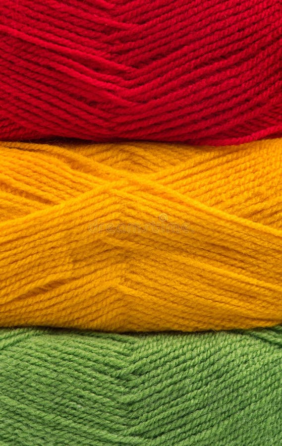 Bright acrylic yarn stock photo. Image of single, leisure - 62486012