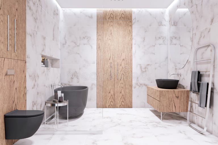 Bathroom Design Features Stock Illustrations – 504 Bathroom Design ...