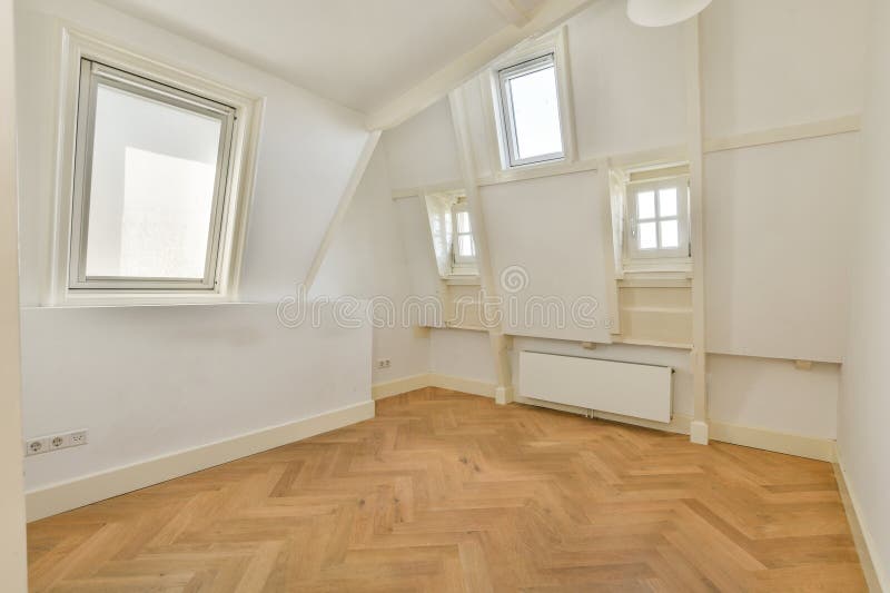 Modern Interior Room with Natural Light Stock Image - Image of decor ...