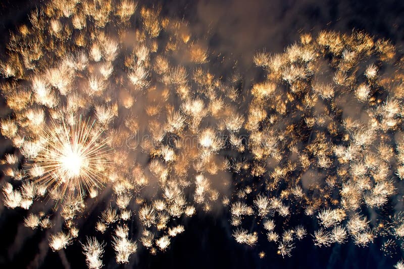 Bright amazing fireworks stock photo. Image of party - 102718748