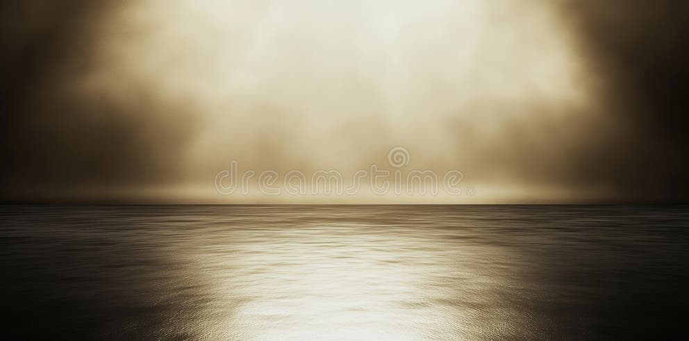 The Bright, Ambient Light Reflecting Off a Polished Metal Surface ...