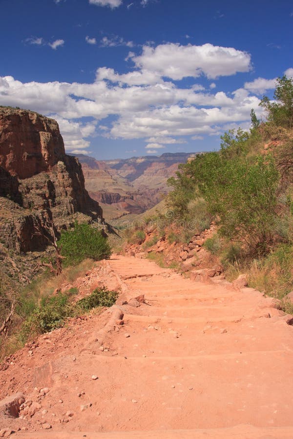 Bright Angel trail stock photo. Image of attraction, south - 22888182