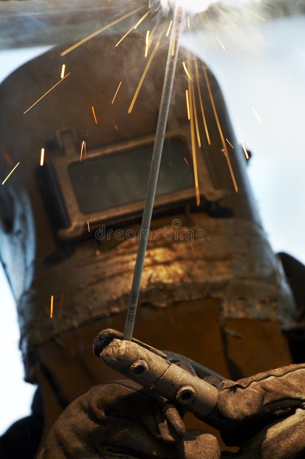 Bright arc light stock image. Image of skill, manual, spray - 1502421