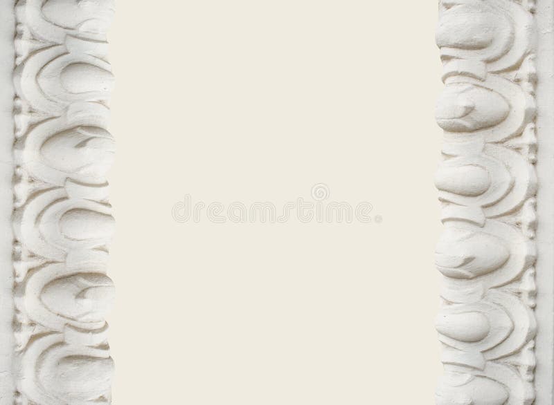 Bright Architectural Background with a Beautiful Border Stock Image ...