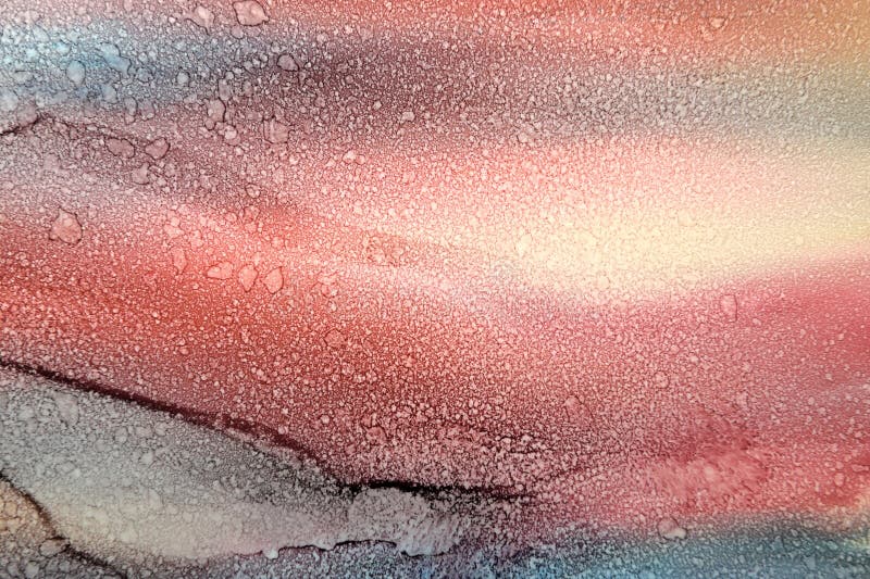 Bright Art Background of Multi-colored Stains with Dry Drops Stock ...