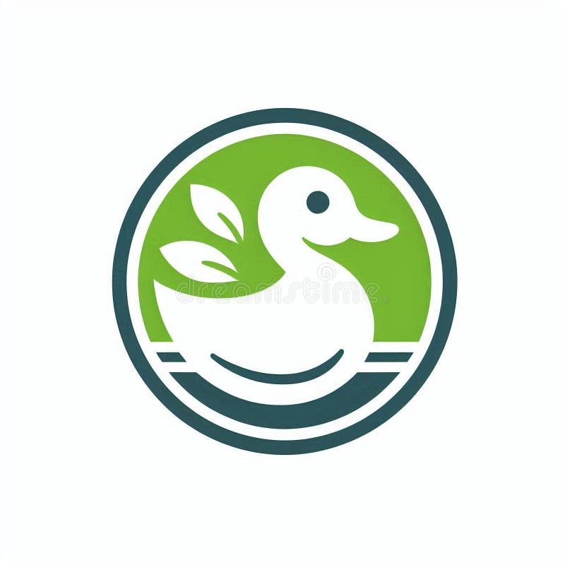 Bright and Attractive Duck Logo for Sustainable Products Stock ...