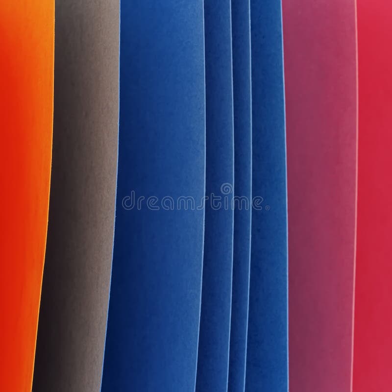 Bright Backdrop of Multi Colored Paper Sheets. Art, Creative Hobby ...