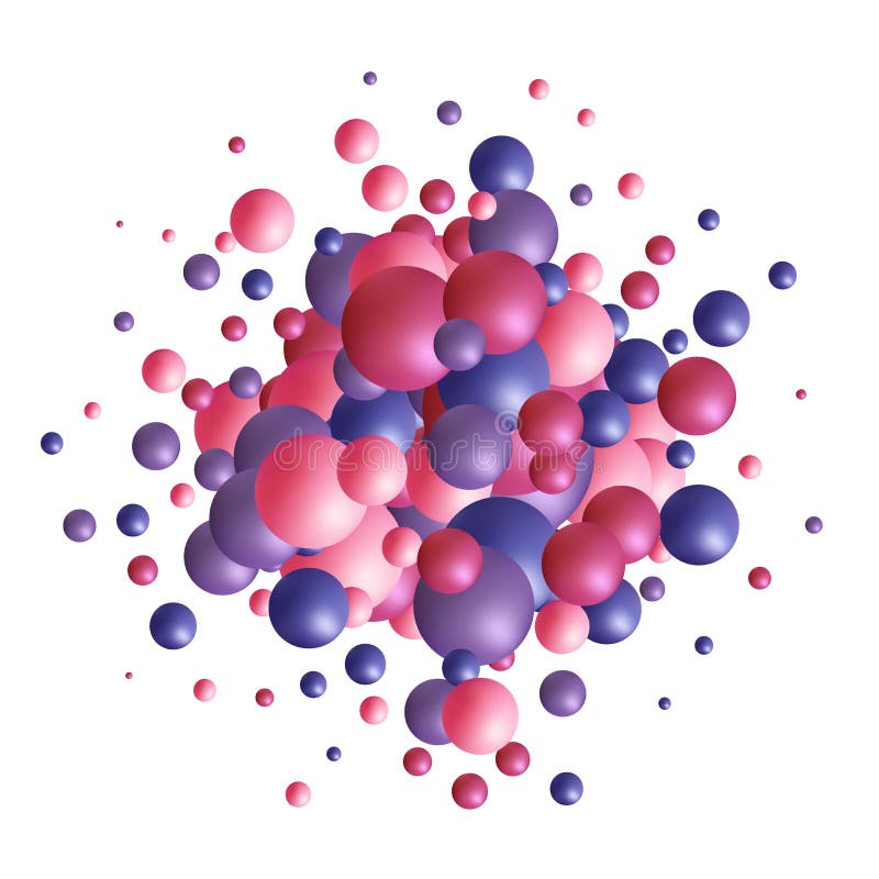 Bright Background with Balloons. Festive Layout. Vector Pattern. Eps 10 ...