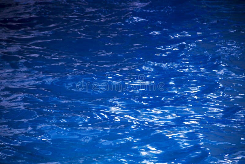 Bright Background of the Blue Sea Water. Stock Image - Image of calm ...