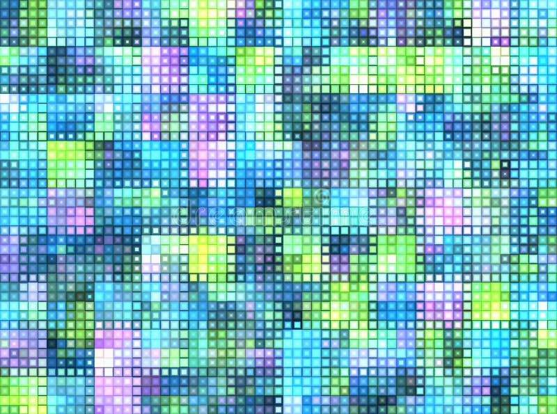 Bright Background with Mosaic Pattern Stock Illustration - Illustration ...
