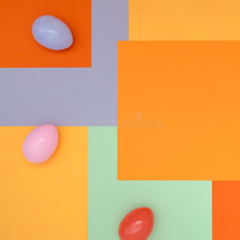 Bright Background with a Non-symmetrical Geometric Pattern in Trendy ...