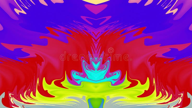 Orderly paint spill bright stock illustration. Illustration of paint ...