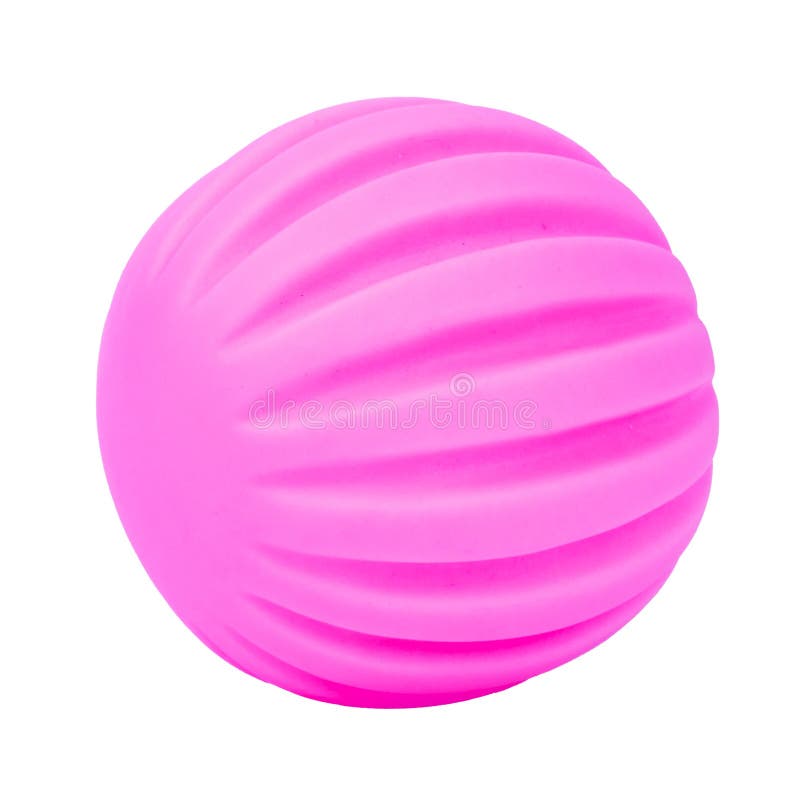 Bright Ball Rubber Toy for Dogs. Accessories for Pets Stock Image ...