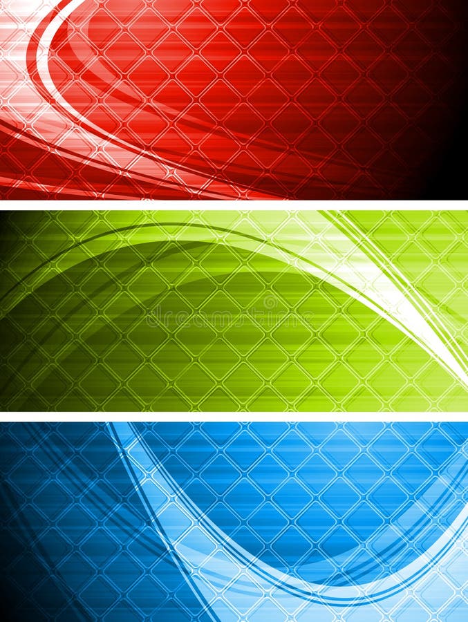 Bright banners collection stock vector. Illustration of digital - 16858220