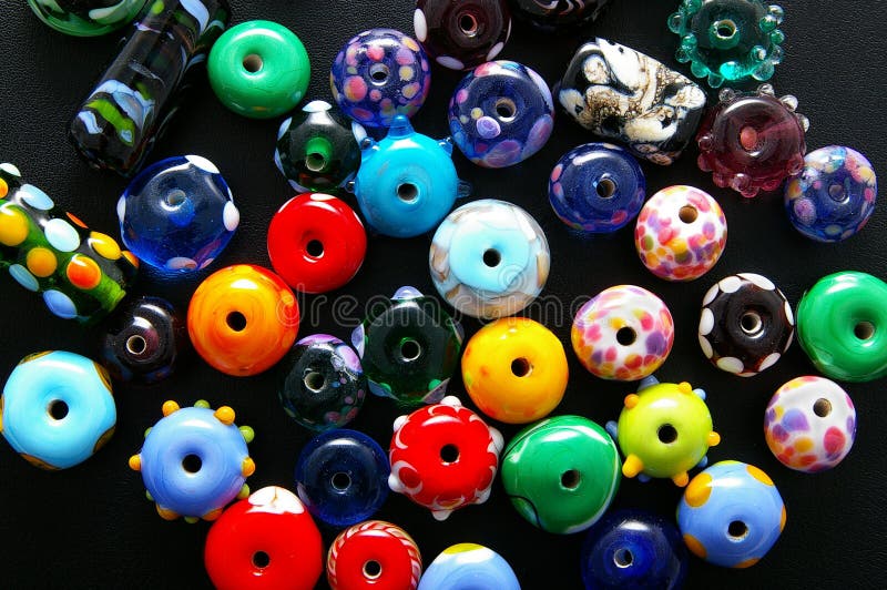 Bright beads stock image. Image of unique, jewelry, colors - 18222047