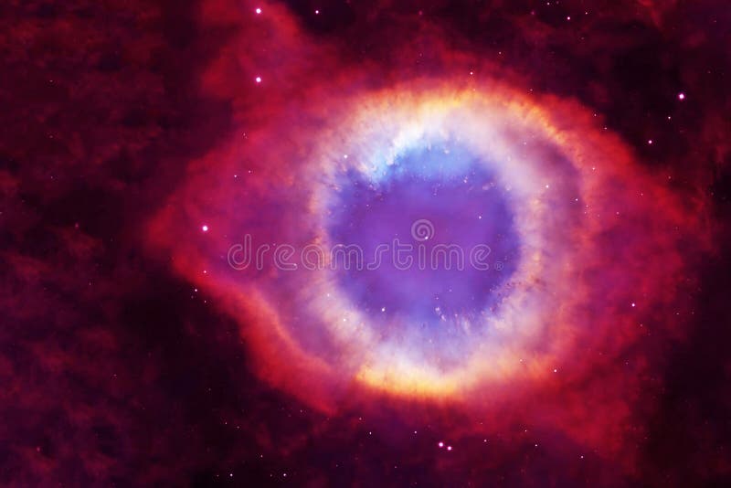 A Bright, Beautiful Cosmic Nebula. Elements of this Image Furnished by ...