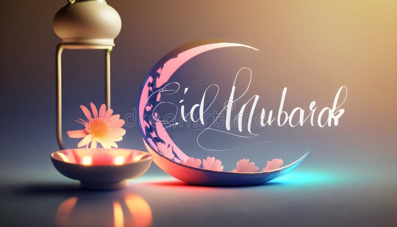 Bright and Beautiful Eid Mubarak Backgrounds for a Joyful Eid Stock ...