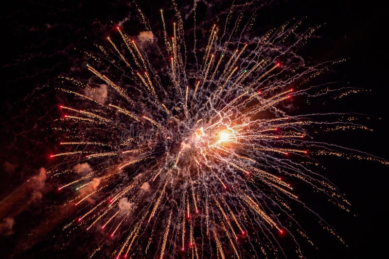 Bright and Beautiful Fireworks Stock Image - Image of celebration ...