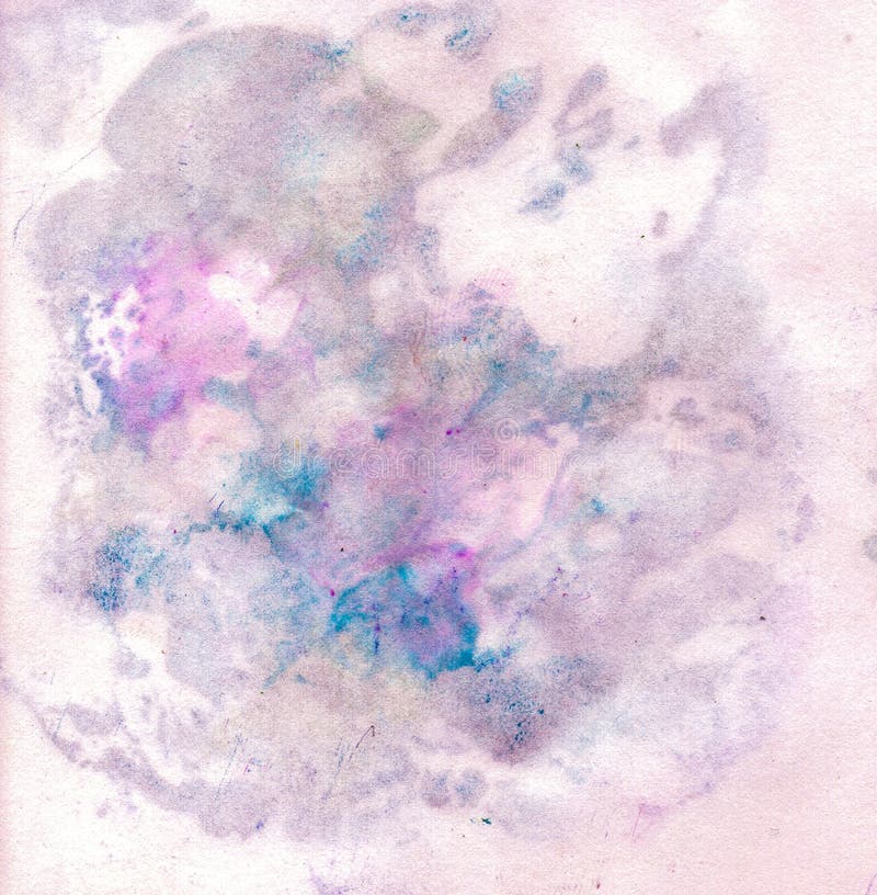 Bright Beautiful Painted Texture on Paper with Paints Stock Image ...